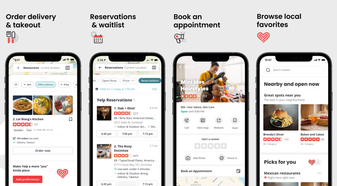 How to Build an App Like Yelp: Must-Have Features and Technologies ...
